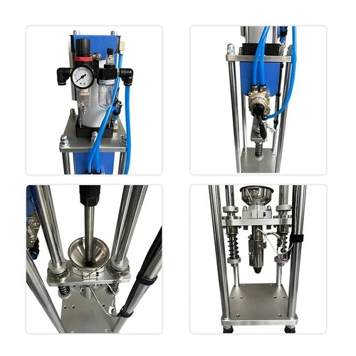 Vertical Injection Molding Machine Semi-Automatic Pneumatic Plastic ...