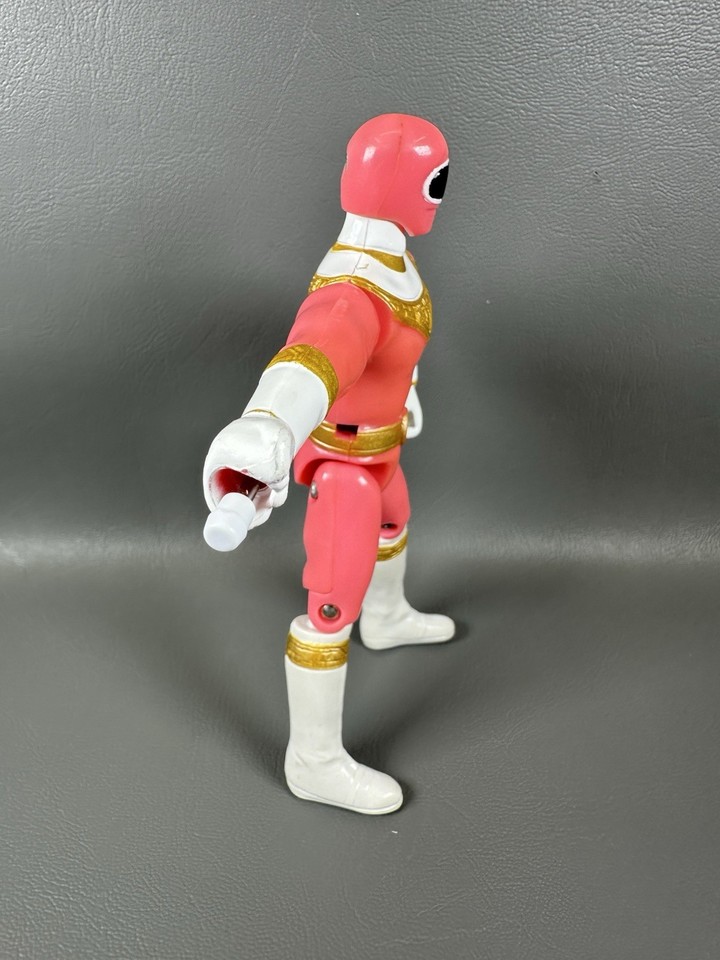 Vintage 1996 Bandai Mighty Morphin Power Rangers Zeo Pink Ranger ...