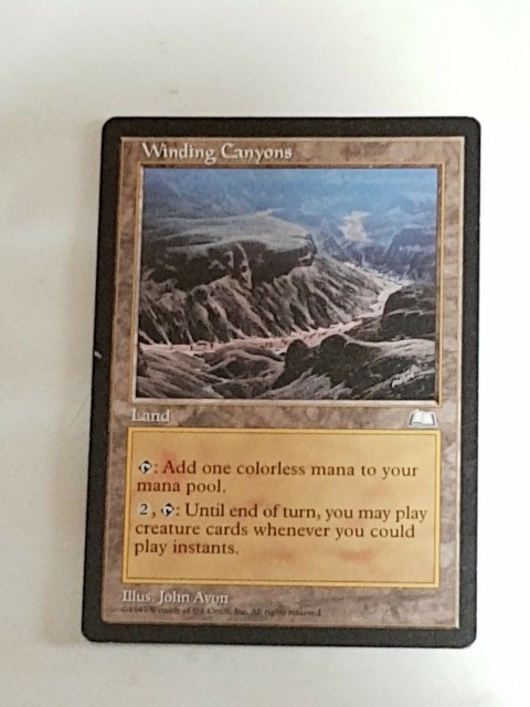 MTG Winding Canyons Weatherlight Regular Rare for sale online | eBay