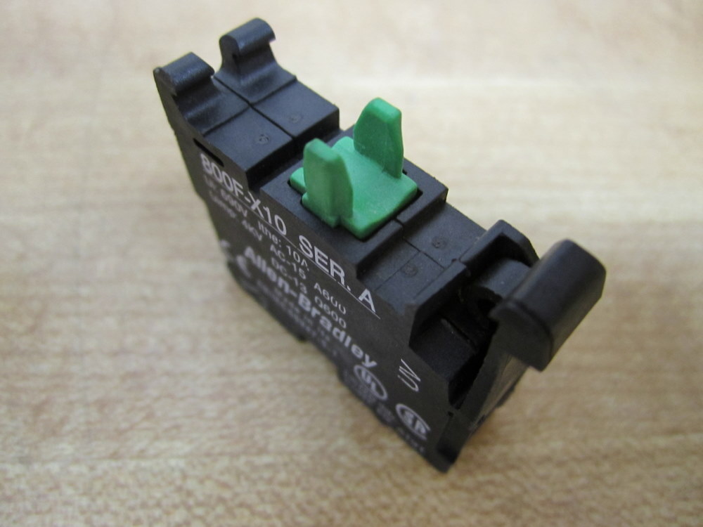Allen-Bradley 1 N.O Contact Block (800F-X10) for sale online | eBay