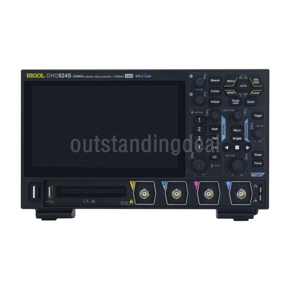 RIGOL DHO924S 250MHz 4-CH Digital Oscilloscope Support Bode Plot Loop Analysis | eBay