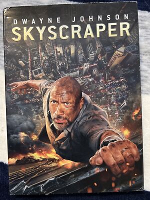 Skyscraper (DVD, 2018) Dwayne Johnson Exciting Movie Brand New With ...