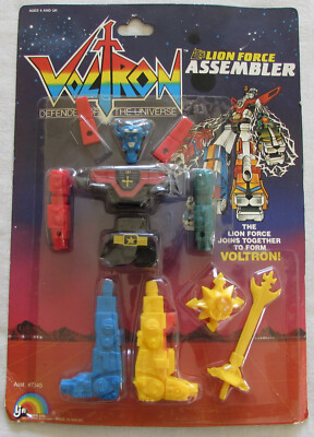 New Vintage Voltron Defender of the Universe Lion Force Assembler #7345 ...