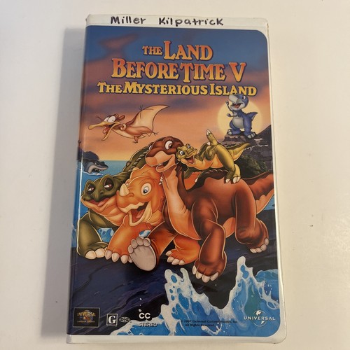 Land Before Time V - The Mysterious Island VHS | eBay