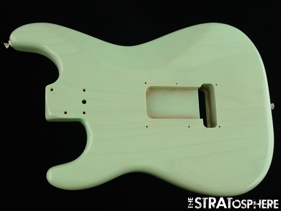 Fender FSR American Professional II Strat Thinline BODY Ash Trans Surf ...