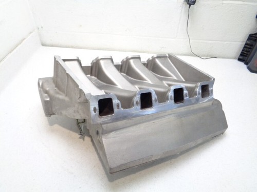 MOPAR 426 HEMI SUPER STOCK ALUMINUM CROSS RAM DUAL CARB INTAKE MANIFOLD ...