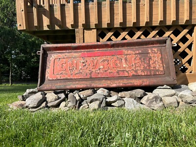 VINTAGE CHEVROLET STEPSIDE TAILGATE | eBay