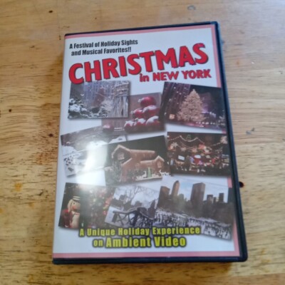 Christmas in New York (DVD) Music & Light Show Designed as a Visual ...