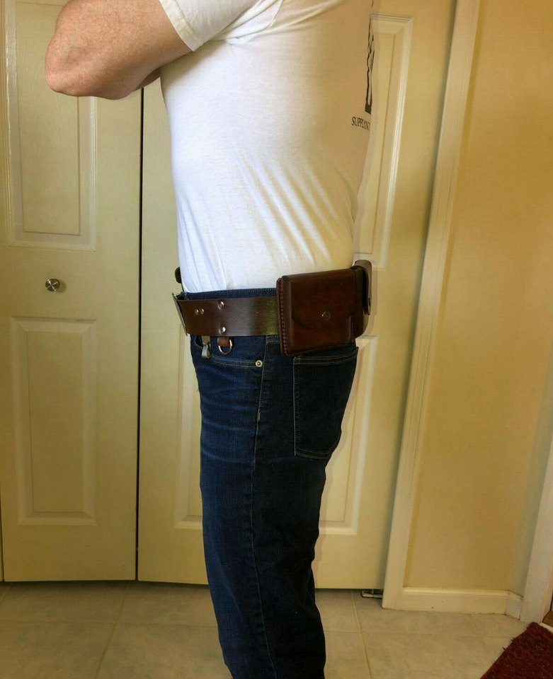 Star Wars Leather ESB DL-44 Luke Skywalker Holster, Belt, and 4 pouches ...