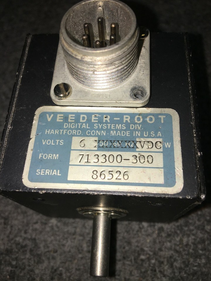 Encoder Veeder Root 713300-300 6VDC 300 pulses/rev | eBay