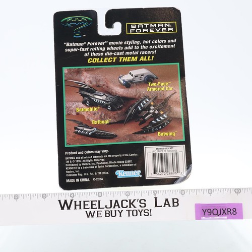 Two-Face Armored Car Batman Forever Kenner 1995 Batman Die Cast MOSC ...