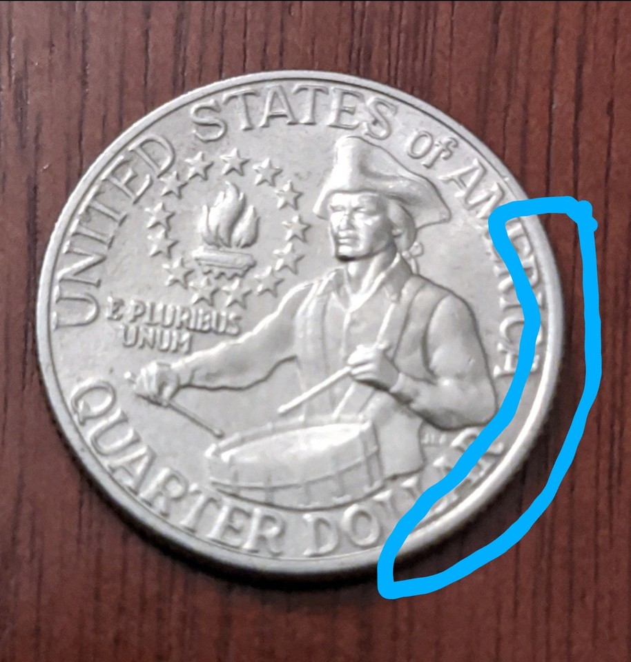 1776-1976 Rare Mint Errors .25C George Washington Quarter | eBay