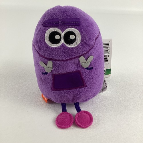 Fisher Price Story Bots Bo Talking 5" Plush Stuffed Animal Toy Purple ...