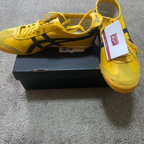 Authentic Onitsuka Tiger MEXICO 66 1183C102 751 YELLOW BLACK US11.5 NEW ...