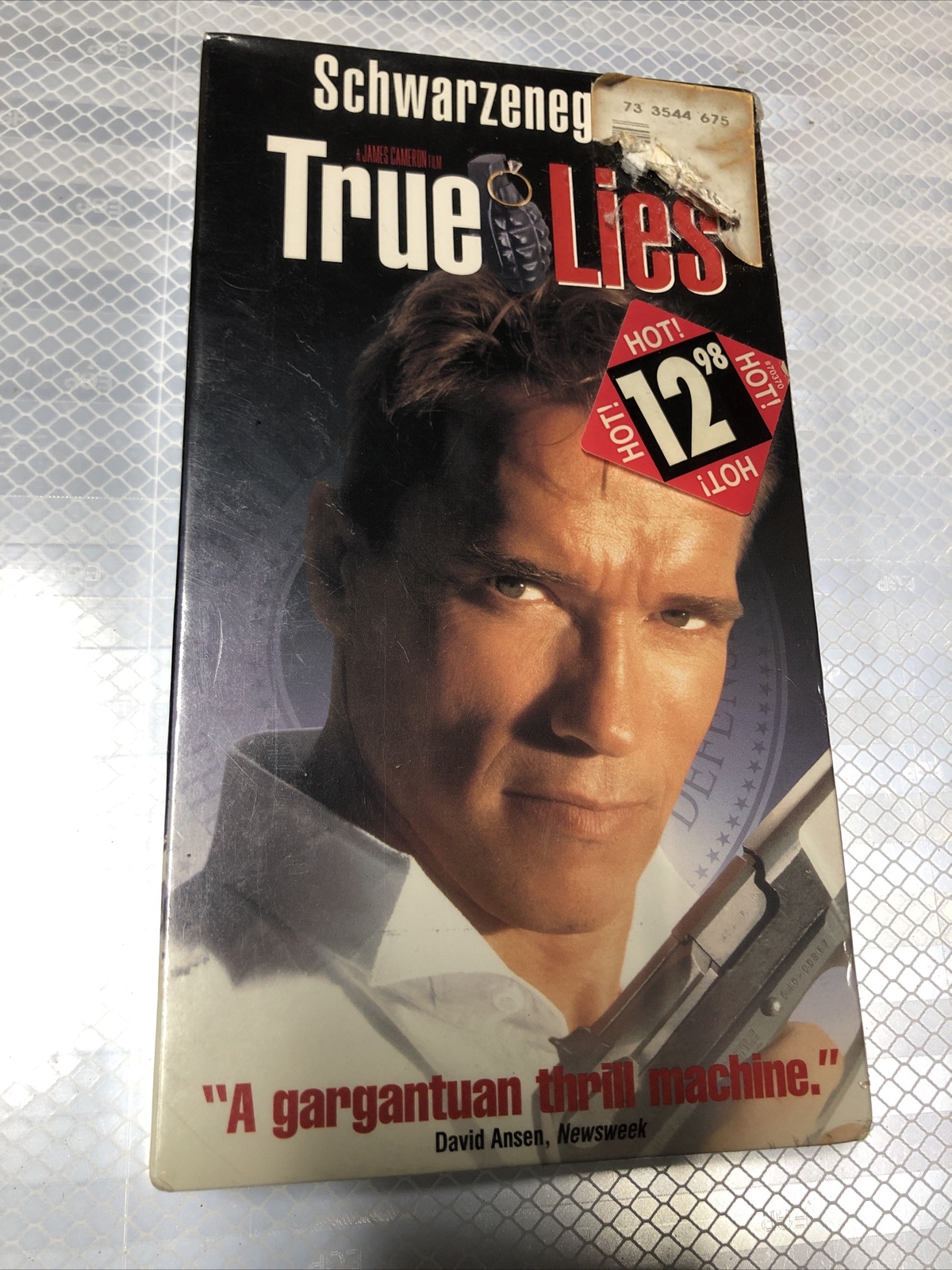 True Lies (VHS, 1995) Brand New / Sealed Arnold Schwarzenegger ...