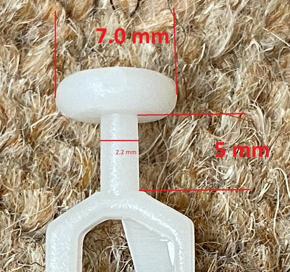 48x curtain glides glider hooks perfect for IKEA Kvartal Track System ...