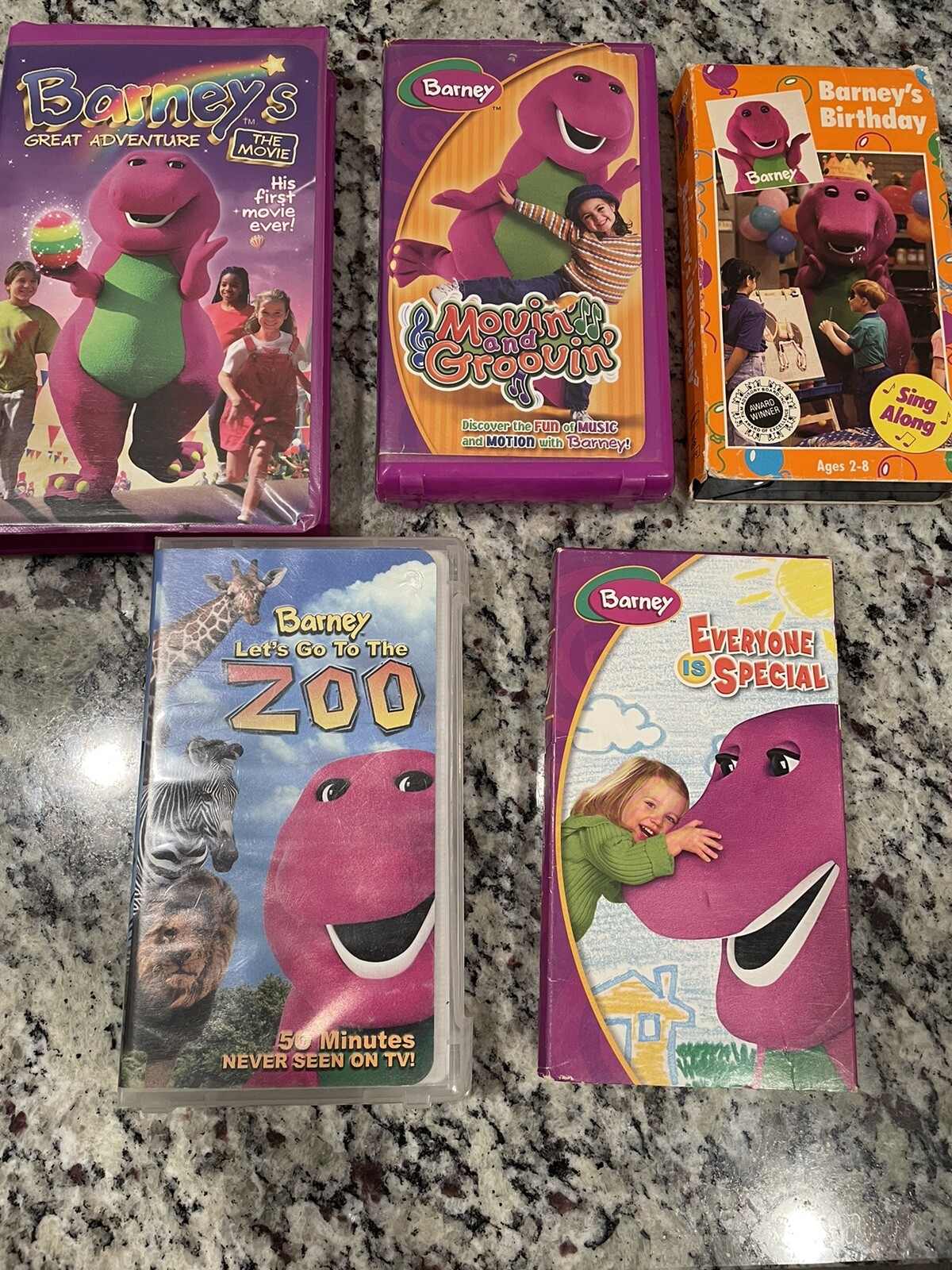 Barney VHS Lot of 5 Vintage children’s | Grelly USA
