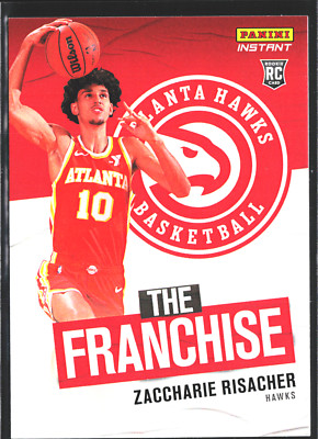 Zaccharie Risacher Rookie Card RC 24-25 The Franchise Limited Only 234 ...