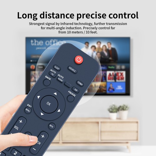 Remote Control For Philips TV 26PFL4507/F7 22PFL4507/F7 32PFL4507/F7 ...