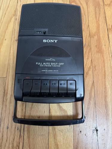 VTG Sony Portable Tape Cassette Recorder Player TCM-929 2 Speeds 4 ...