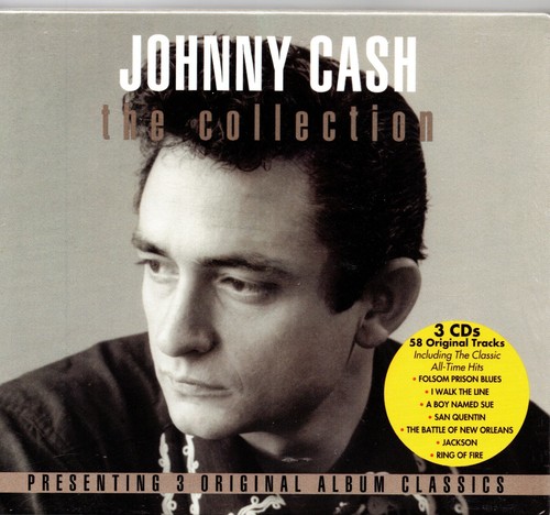 Johnny Cash – The Collection 2005 BOX SET 3 x CD 58 TRACKS + LIVE NEW ...