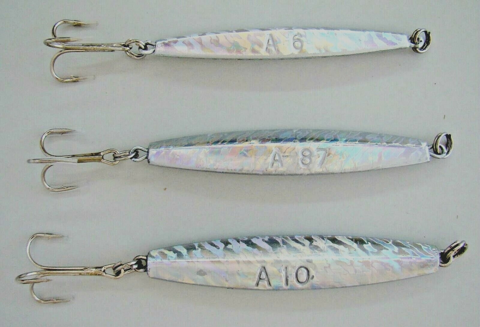 6 Pieces Diamond Jigs 10oz,8oz,6oz Holographic Saltwater Fishing Lures ...