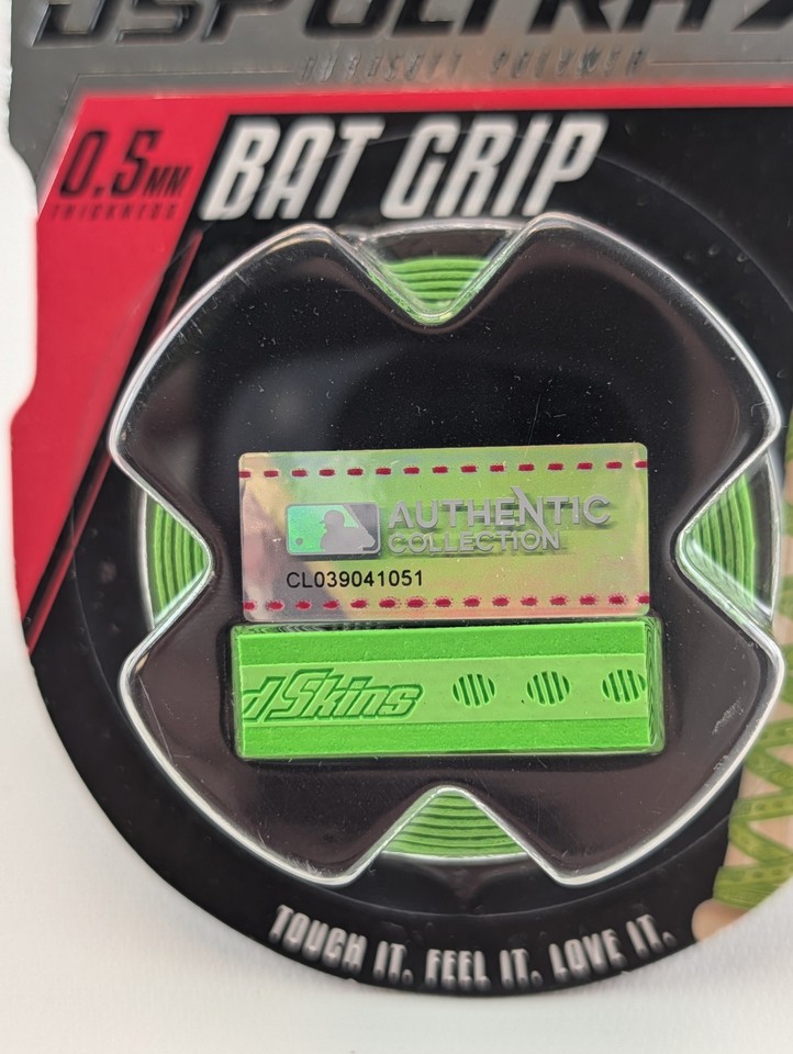 Lizard Skins DSP Ultra X Bat Grip Lucky Green 0.5mm Baseball Bat Tape ...