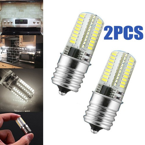 LED Bulb Microwave Oven Lamp Light Bulbs Microwave Oven 110V 2pcs 6000K ...