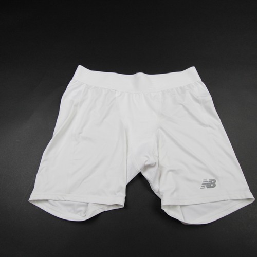 New Balance Compression Shorts Men's White Used | eBay