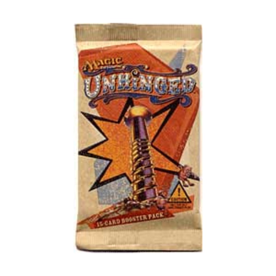 WOTC MTG Special Set Unhinged Booster Pack New | eBay
