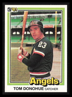 Tom Donohue 1981 Donruss #51 California Angels | eBay