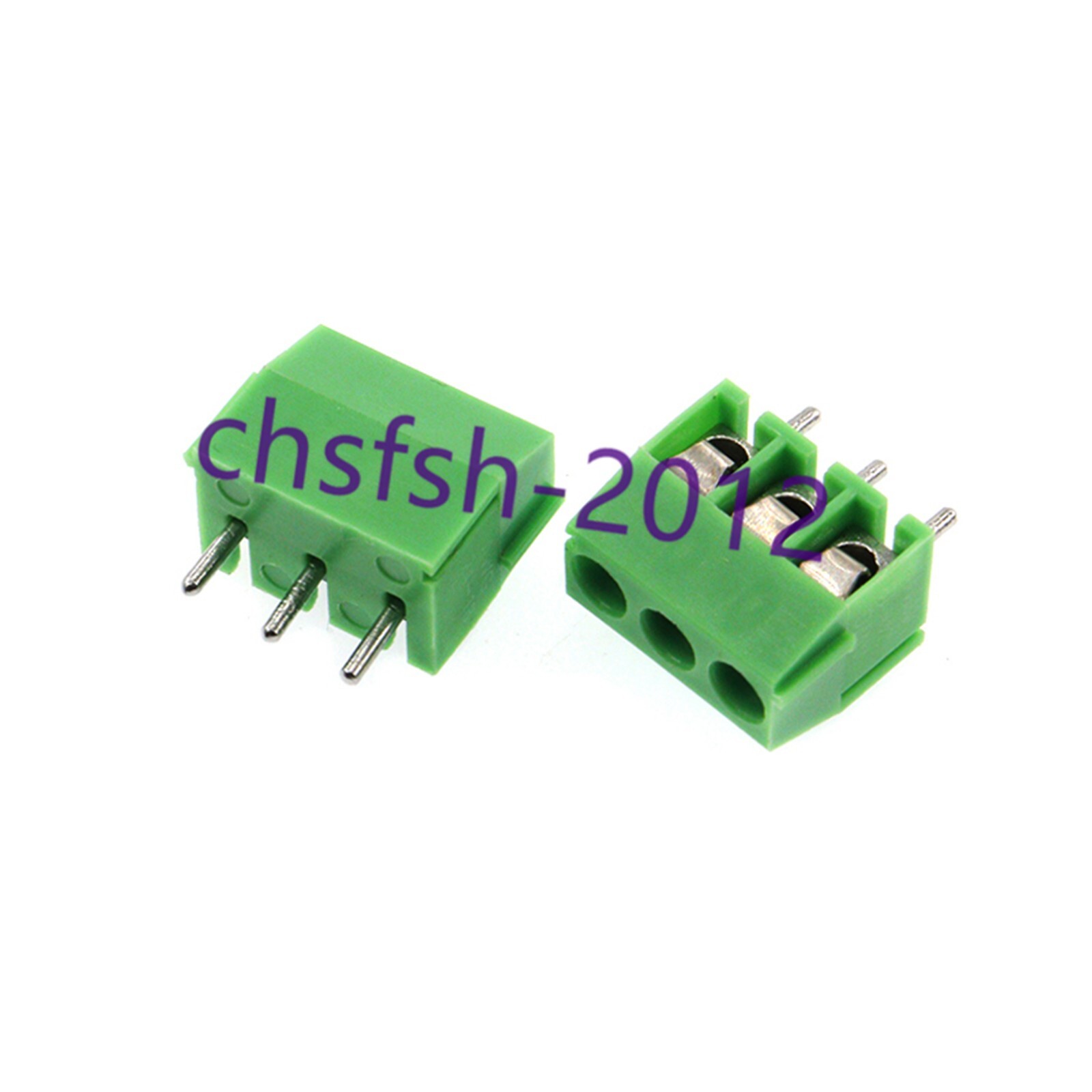 10pcs NEW KF350-3P 3.5mm Pitch 3 pin Straight Pin PCB Screw Terminal ...