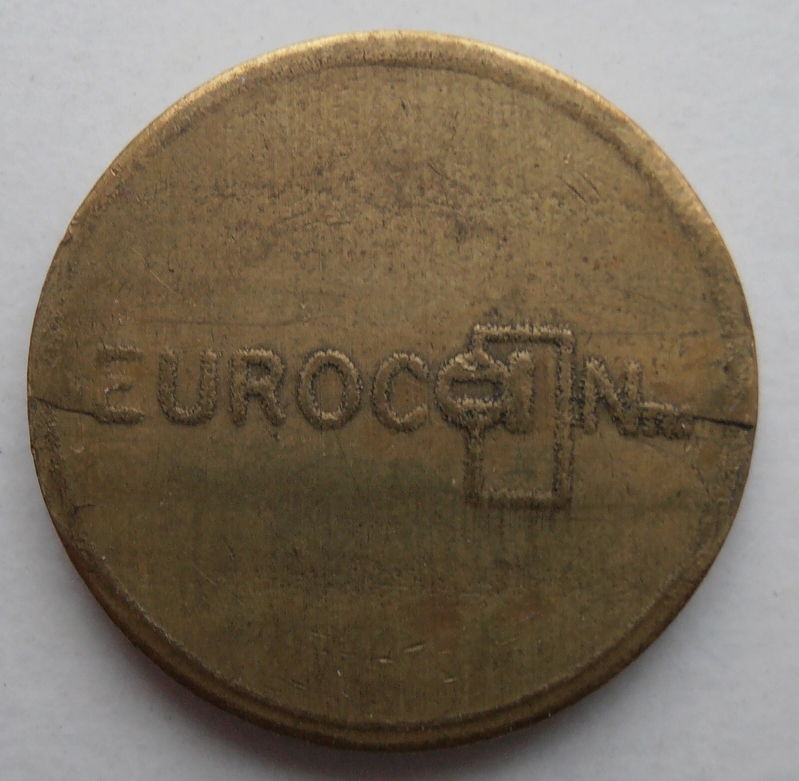 EUROCOIN LONDON DOUBLE GROOVE TOKEN | eBay