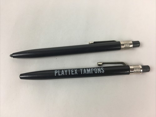 Playtex Tampons advertising wax pencils by Scripto and Garvey | eBay