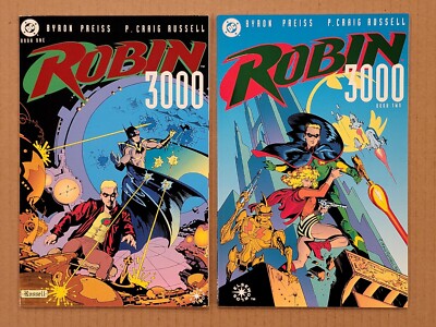 Robin 3000 #1,2 complete Lot of 2 Book One Two DC 1992 NM | eBay