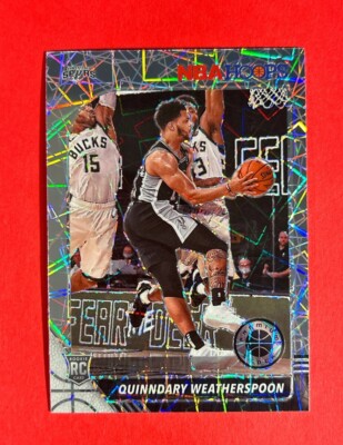 Quinndary Weatherspoon ~ 2019-20 Hoops Premium Stock ~ Rookie Silver ...