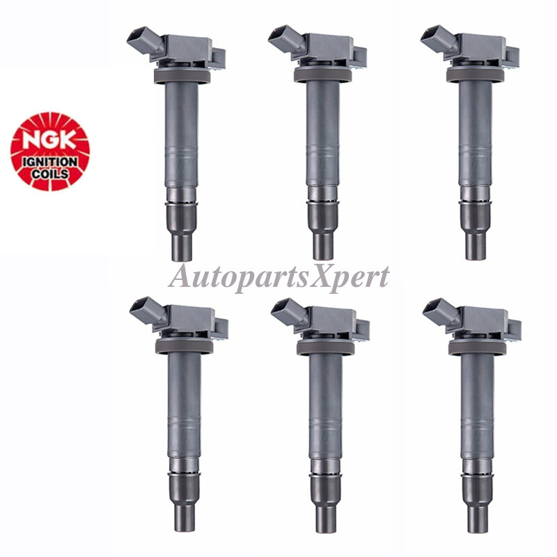 9091902247 6 x OEM NGK Ignition Coils For Toyota 4Runner Tacoma FJ ...