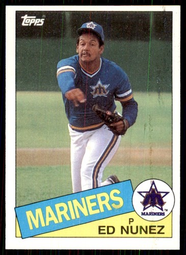 1985 Topps. Ed Nunez A Baseball Cards #34 | eBay