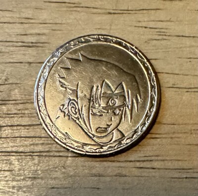 Sasuke from The Anime Naruto Token (Silver-Toned) - Naruto CCG 2002 #2 ...
