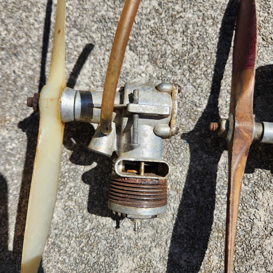 Three Vintage 1940s 1950s Model Airplane Engines, Stallion, McCoy ...