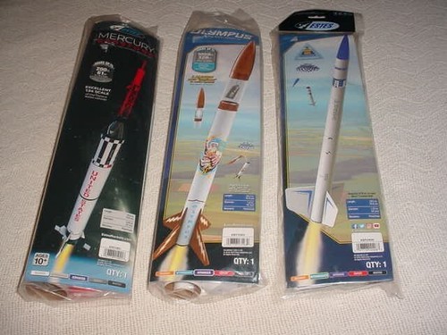 3-Estes Flying Model Rocket Kits (NEW SEALED) | eBay
