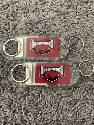 Arkansas Razorbacks Acrylic Bottle Opener Keychain. Buy One Get One ...