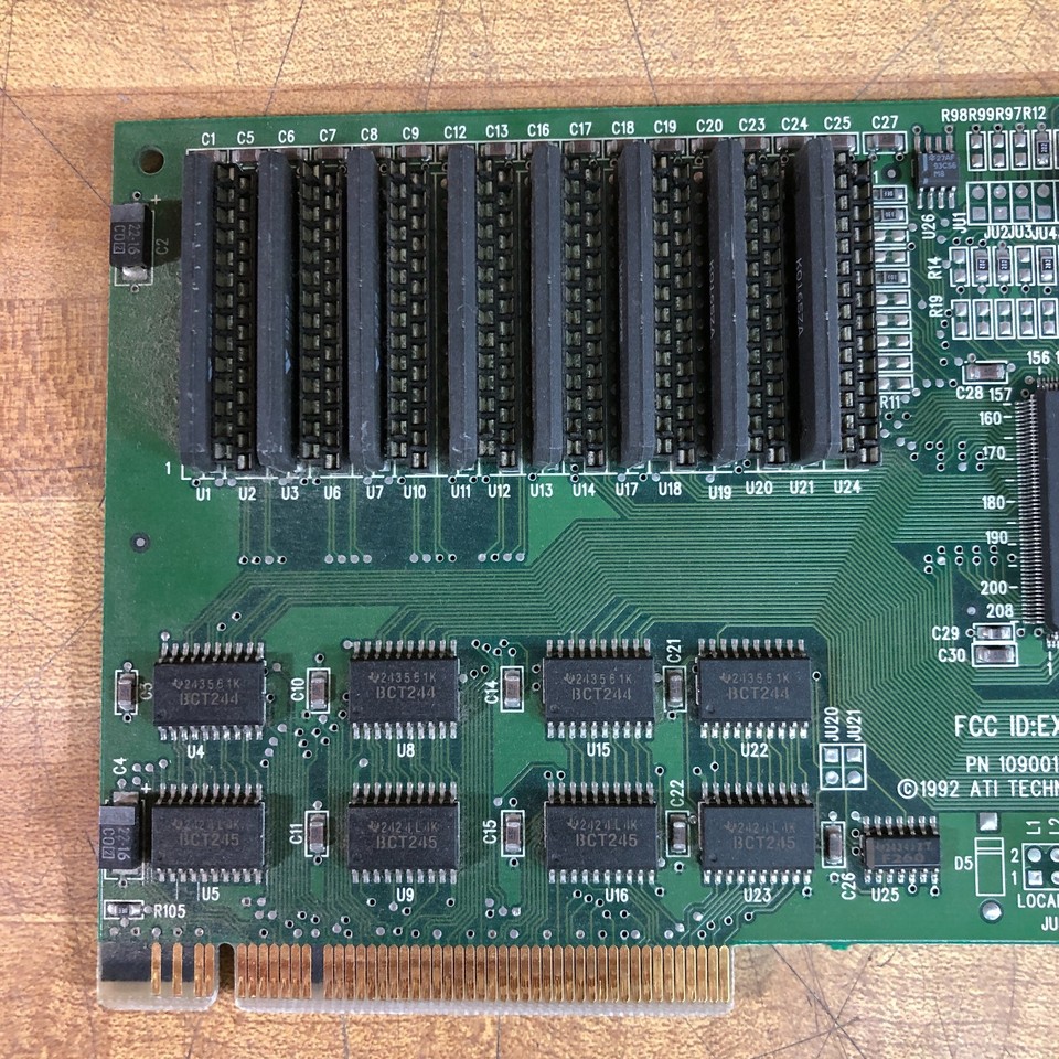 ATI MACH 32 ULTRA PRO EXM195 2MB VLB VESA VGA VIDEO GRAPHICS CARD ...