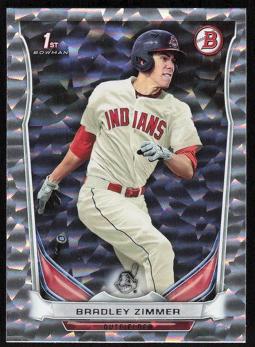 2014 Bowman Draft Silver Ice #DP17 Bradley Zimmer | eBay