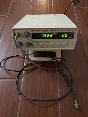 SINOMETER Model VC2002 Function Signal Generator WORKS | eBay