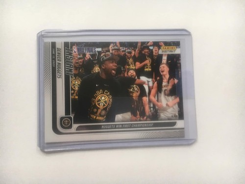 2022-2023 PANINI NBA INSTANT #347 NUGGETS WIN FIRST NBA CHAMPIONIONSHIP ...