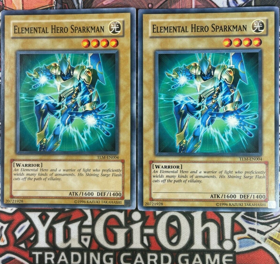 2x Elemental Hero Sparkman 2x*** TLM-EN004 | YuGiOh! NM | eBay