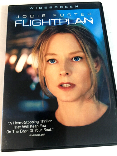 Flightplan DVD Jodie Foster Ships Free Same Day With Tracking | eBay