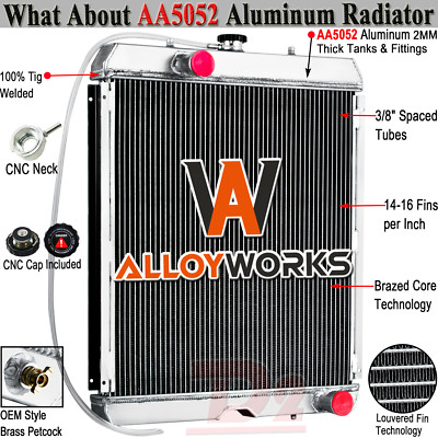 Radiator For Case 430 450 420 440 410 New Holland L185 C175 L180 L175 ...