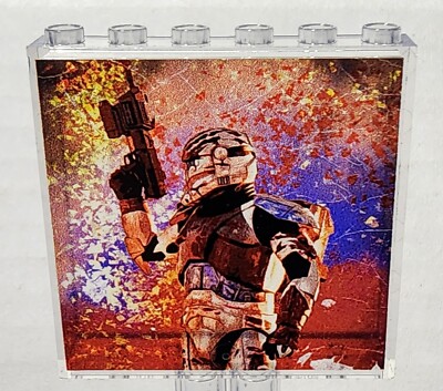 Lego Window Custom Printed (1 of 1) Star Wars Wrecker Bad Batch Clone ...